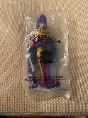 Sealed Clopin Mardi Gras Jester Burger King Disney Hunchback Notre Dame ...