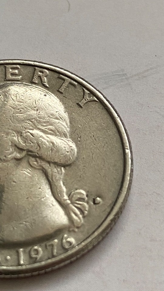 1776-1976 D US Bicentennial Quarter, Rare filled Mint Mark Regular | eBay