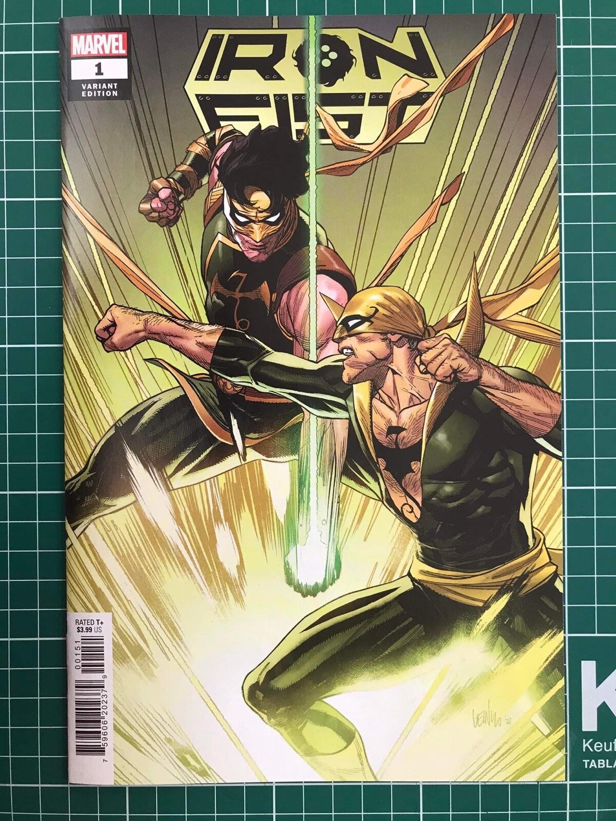 Iron fist #1 (2022) 1:25 Lenin Francis Yu variant first app Lin lie as ...