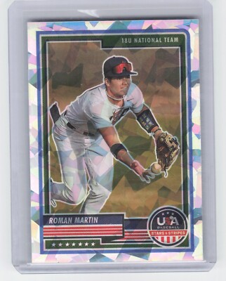 2023 Panini Stars & Stripes Roman Martin #9 Cracked Ice Prizm /23 | eBay