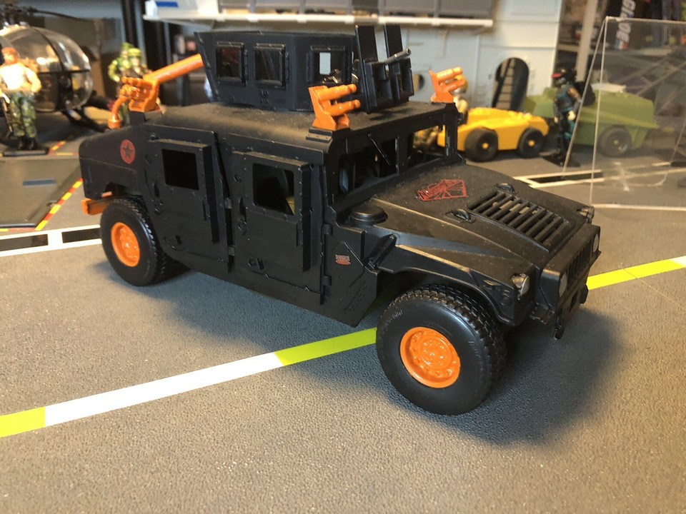 G.I. Joe Custom Night Force Humvee Hasbro 2004 Jungle Strike 1:18 | eBay
