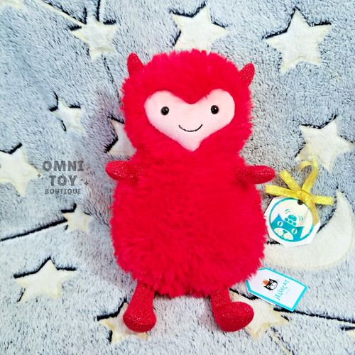 Jellycat Hugg McSnugg NWT Plush Toy Red Heart Love Romantic Valentines ...