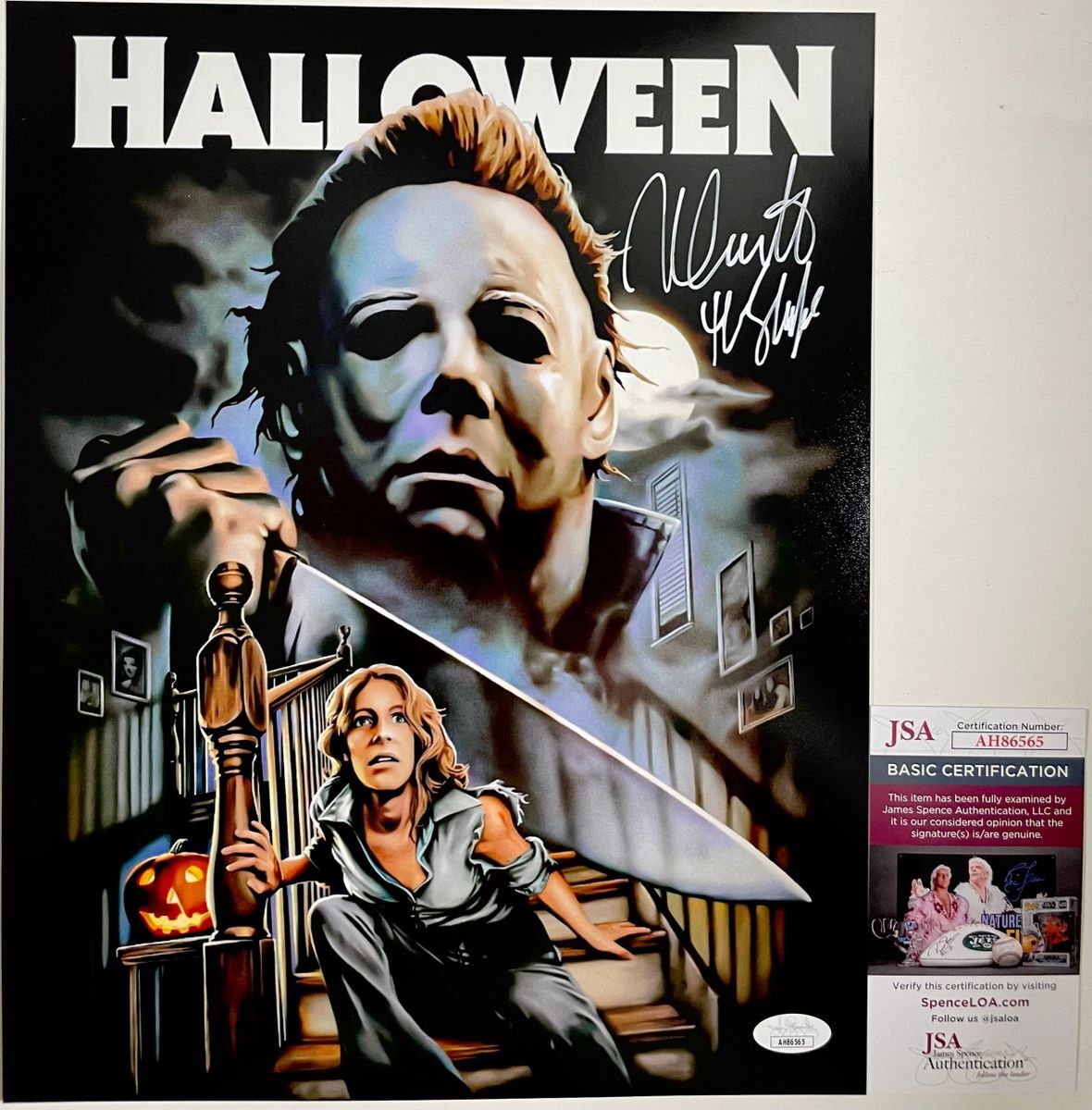 Nick Castle Signed Halloween Michael Myers 11x14 Photo P Autograph JSA ...