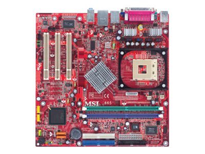 MSI 865GVM2-LS, Socket 478, Intel Motherboard for sale online | eBay