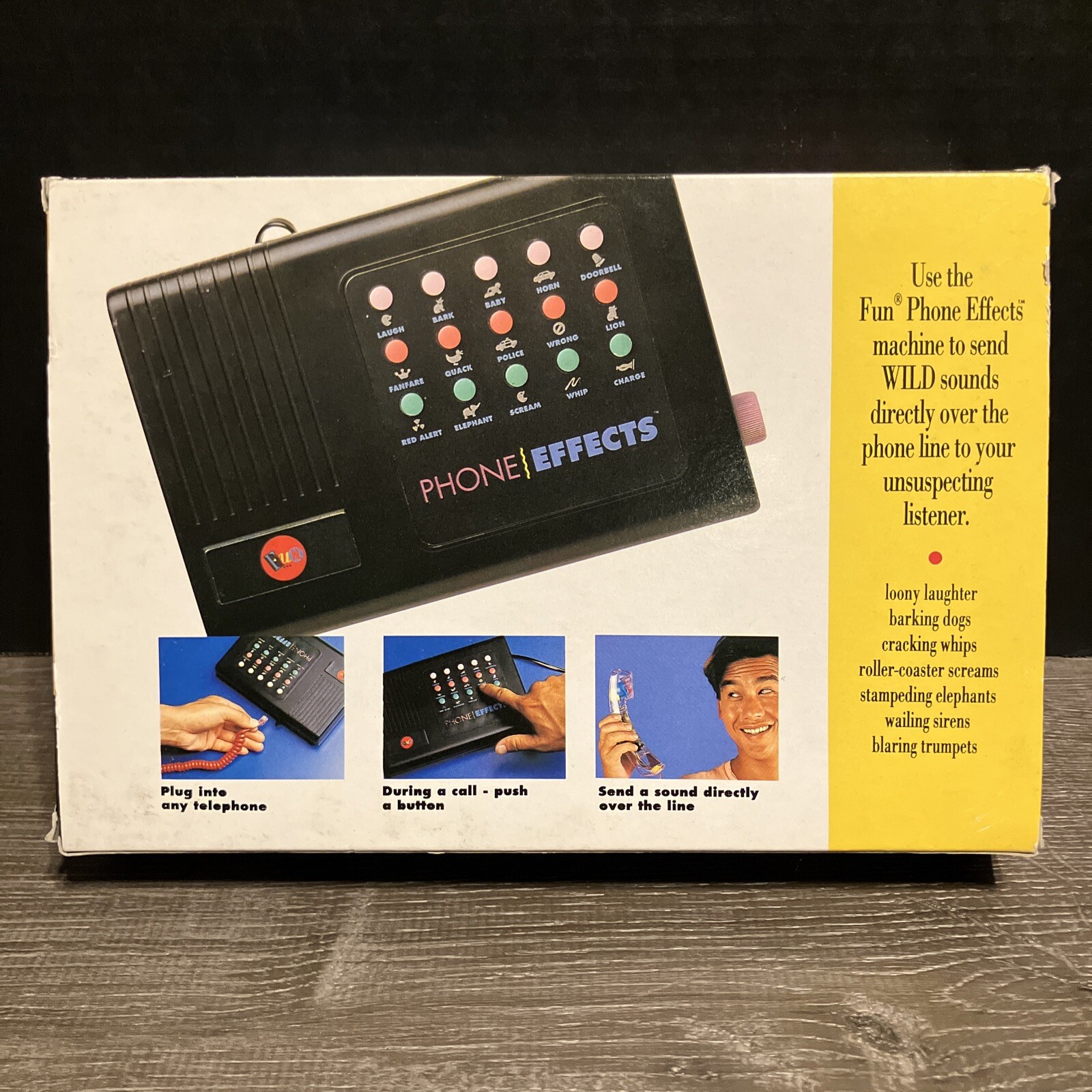 Vintage Fun Phone Sound Effects Machine 1990 BNIP | eBay