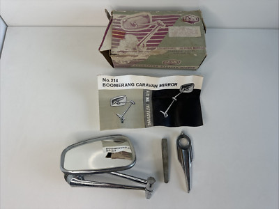 Vintage DESMO BOOMERANG Caravan Mirror - New Old Stock | eBay UK