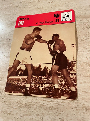 1978 Sportscaster Boxing Card #21-07 Archie Moore - NR-MT | eBay
