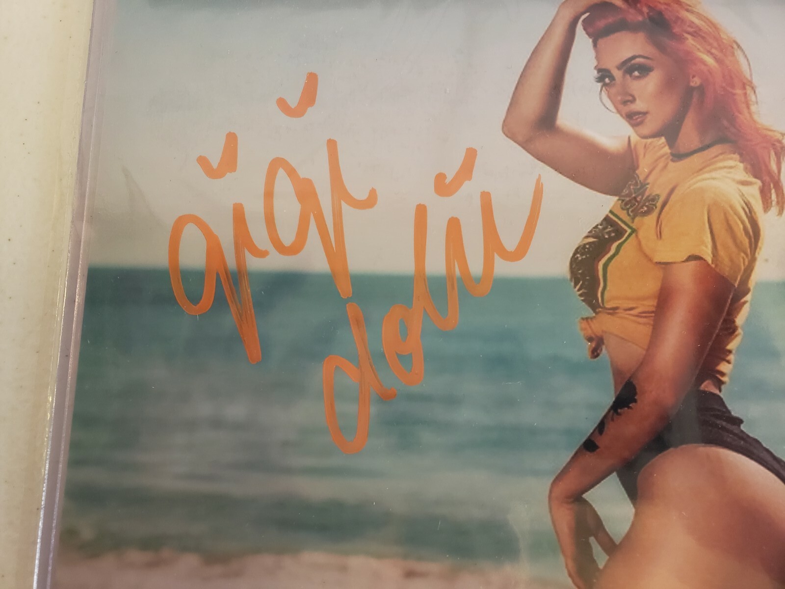 WWE NXT Diva Toxic Attraction Gigi Dolin Sexy Booty Autograph 8x10 JSA COA | eBay