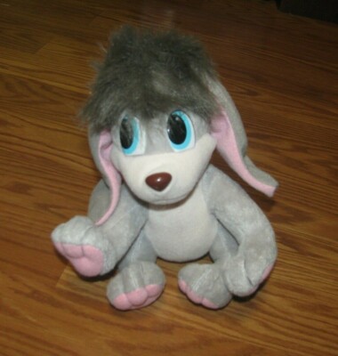 Vintage Anastasia POOKA Dog Flapping Fluttering Ears 8" Plush Stuffed ...