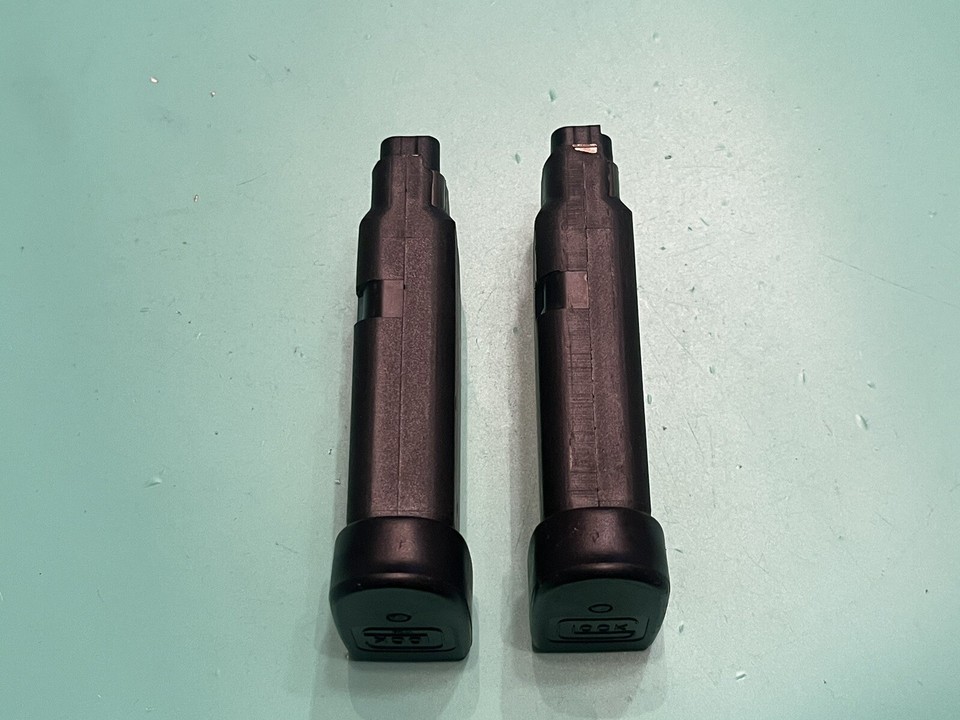 USED FACTORY OEM GLOCK 36 MAGAZINE PAIR (2) .45 ACP CALIBER 6 ROUND | eBay