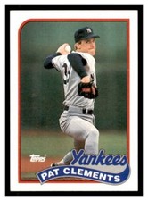 1989 Topps - #159 Pat Clements for sale online | eBay