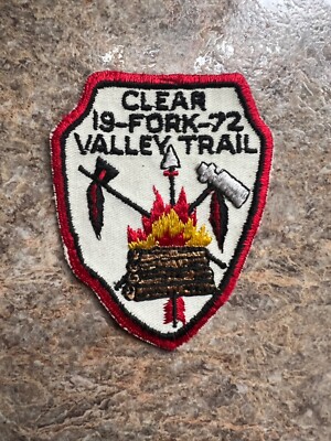 1972 Clear Fork Valley Trail BSA Trail Patch Boy Scouts | eBay