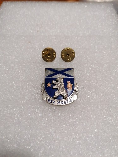 Crest armée us 136th INFANTRY RÉGIMENT original | eBay