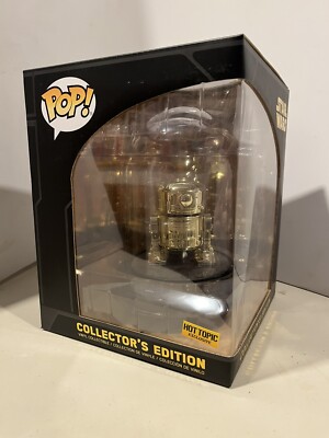 Funko Pop Star Wars R2-D2 Gold Collectors Edition Hot Topic Exclusive ...