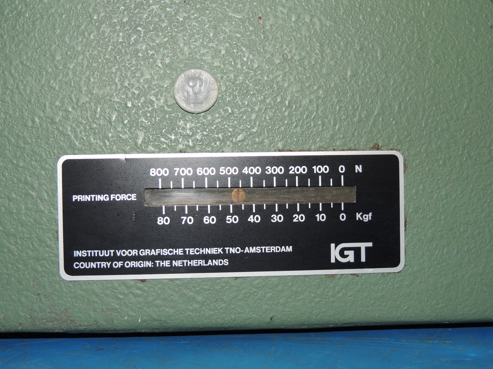 IGT Amsterdam A1 Printability Tester Printing Equipment Force 80 Kgf ...