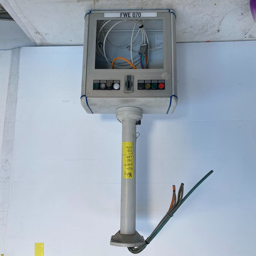 10.4" HMI Rittal enclosure machine control kiosk EUCHNER EKS Swivel ...