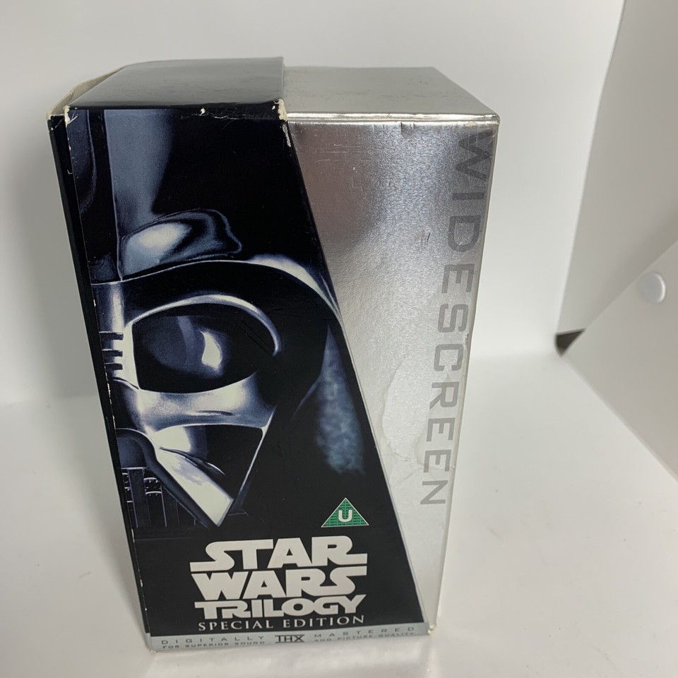 Star Wars Trilogy - Special Edition - Widescreen (VHS) Offers Book ...