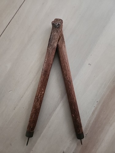 Early Antique Wooden Oak Wood Drafting Nautical Chart Plotting Tool ...