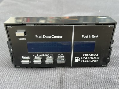 1987-1993 Cadillac Deville Fuel Data Center Gas Gauge Display 16089826 ...