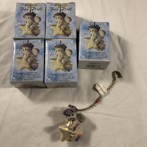 Lot of 5 Dreamsicles Collectible Angel Figurine Fan Pulls with Shooting ...