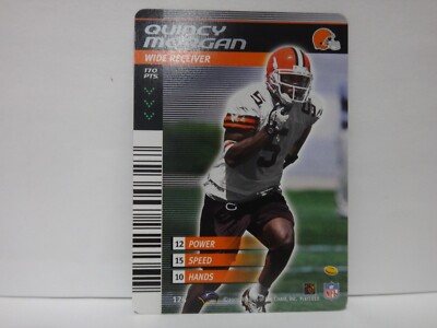 2002 NFL Showdown QUINCY MORGAN Cleveland Browns | eBay