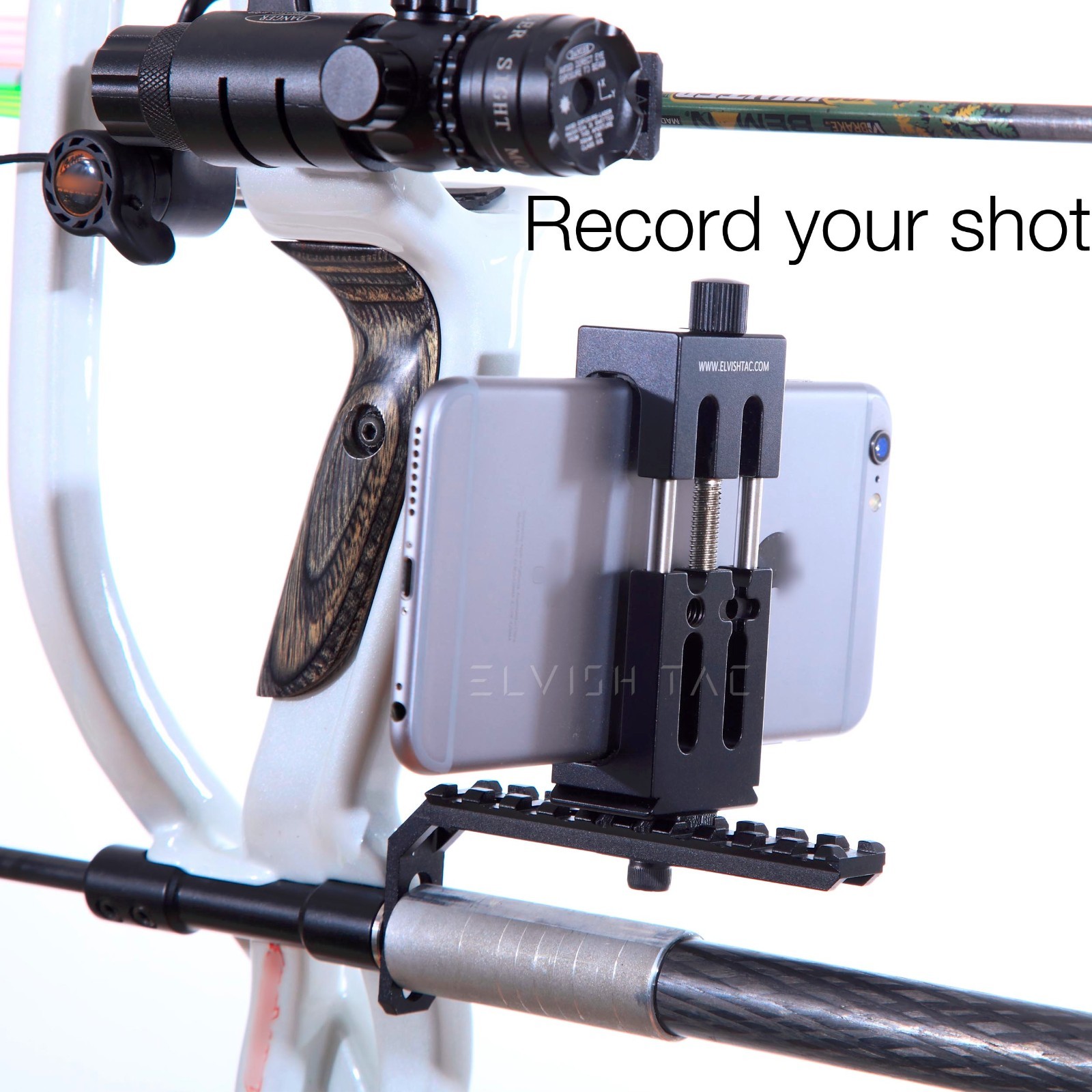 Smartphone Camera Bow Phone Mount Compound Bow Hunt Record iPhone ...