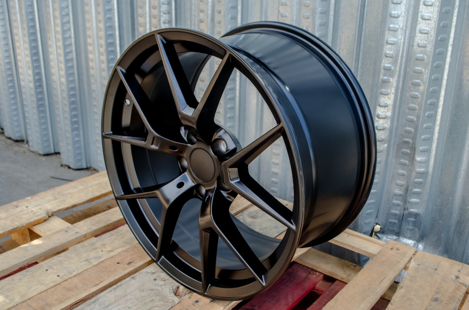 18x8 18x9 5X120 MATT BLACK M3 STYLE WHEELS FITS BMW 3 5 SERIES E90 F30 ...