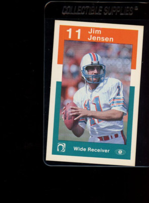 1984 Police Miami Dolphins Jim Jensen | eBay