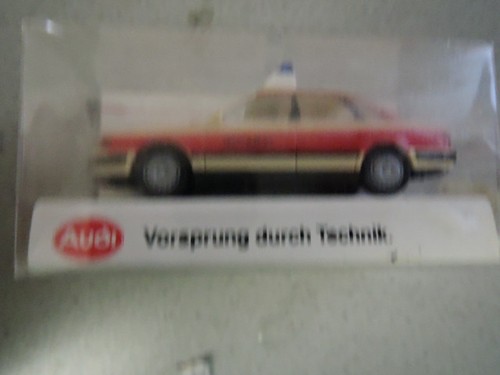 Rietze Audi 100 quattro 2.8 E Notarzt aus Sammlung OVP (3KK) | eBay
