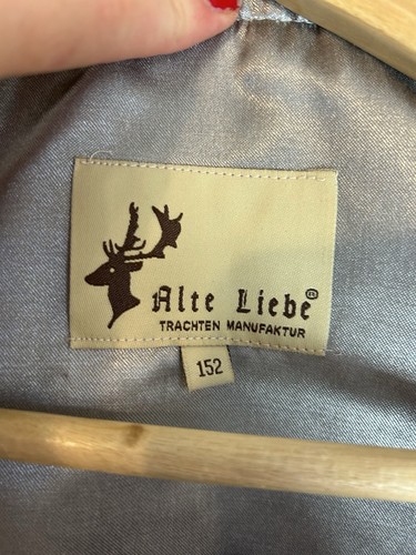 Alte Liebe Bavarian Oktoberfest German Dirndl Dress Corset Lace Up 8 ...