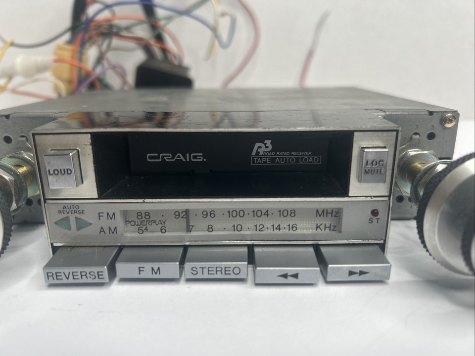 Vintage Craig T689 Car Stereo Tested | eBay