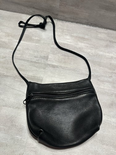 Rare vintage raven works studio small crossbody deerskin purse | eBay