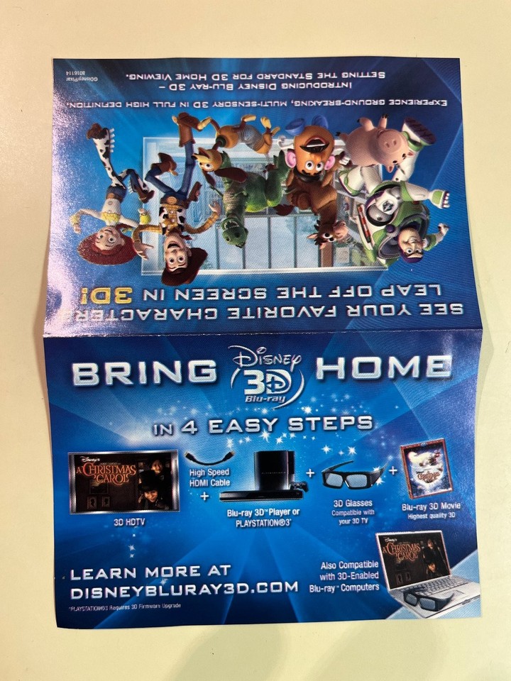 Pirates of the Caribbean On Stranger Tides 3D 2D Blu-ray + DVD, Inserts ...