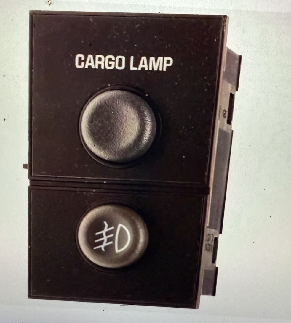 00-03 CHEVY GMC CARGO FOG LIGHT SWITCH SIERRA SILVERADO TAHOE SUBURBAN ...