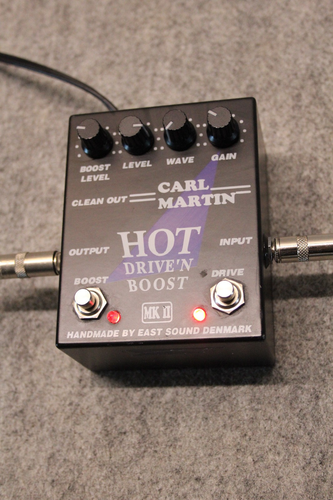 Carl Martin Hot Drive'N Boost Mk2 Overdrive Booster Distortion | eBay