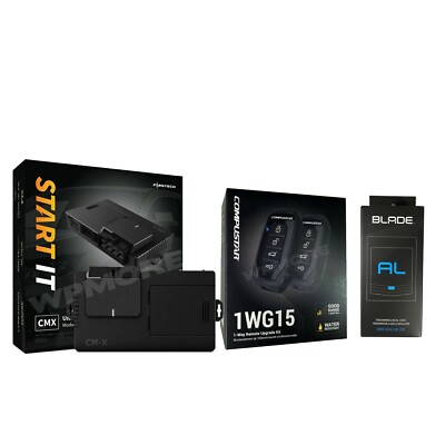 Compustar RF-1WG15-AP 1500-FT G15 Remote Kit + FT-CMX-HC START IT ...