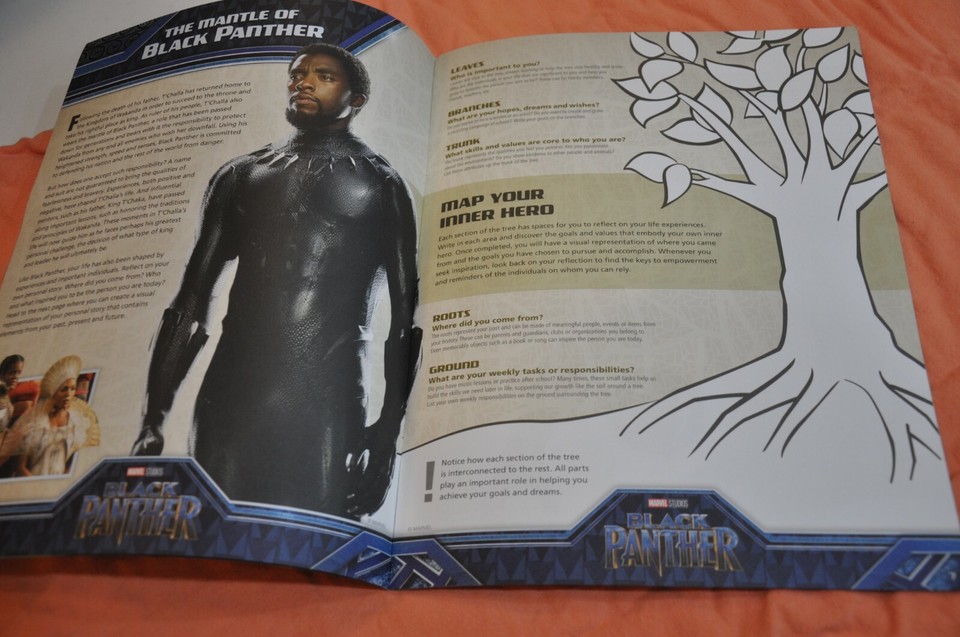 Walt Disney World Marvel Black Panther Activity Packet Puzzles Coloring ...