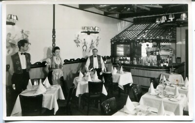 UK London - Hungary Tokay Grill Restaurant old Peter Pitt real photo ...