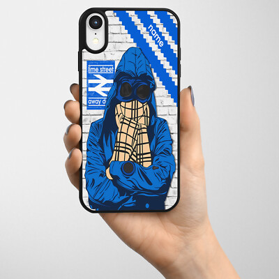 Personalised Everton iPhone Case Football Hard Phone Cover Ultra Firm ...
