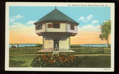 Erie, Pennsylvania, Anthony Wayne Block House (EmiscPA400 | eBay