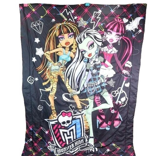 Monster High Blanket Comforter Twin Size Bedspread | eBay