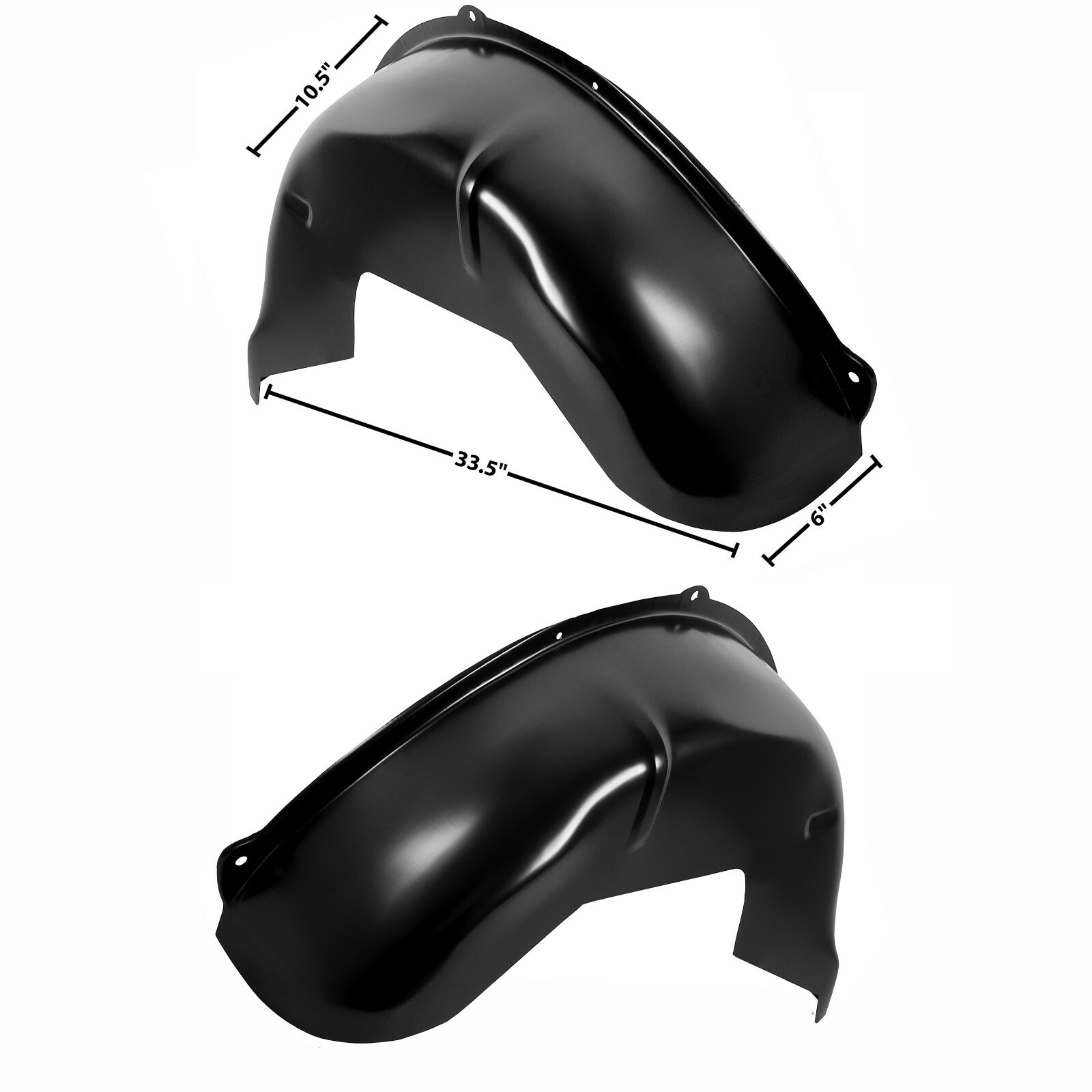 1967 68 69 Camaro Firebird Inner Fender Skirt FWheelhouse Right Deep ...