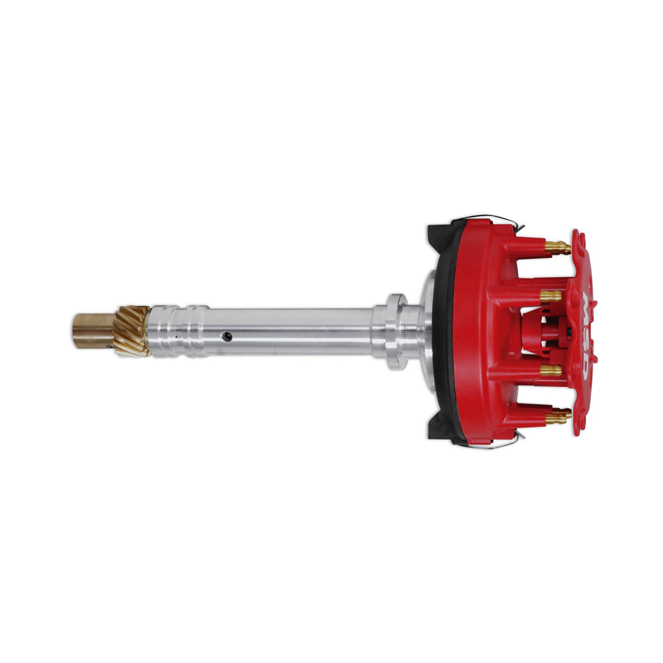 MSD Low Profile Crank Trigger & Racing Distributor W/ Bronze Gear For ...