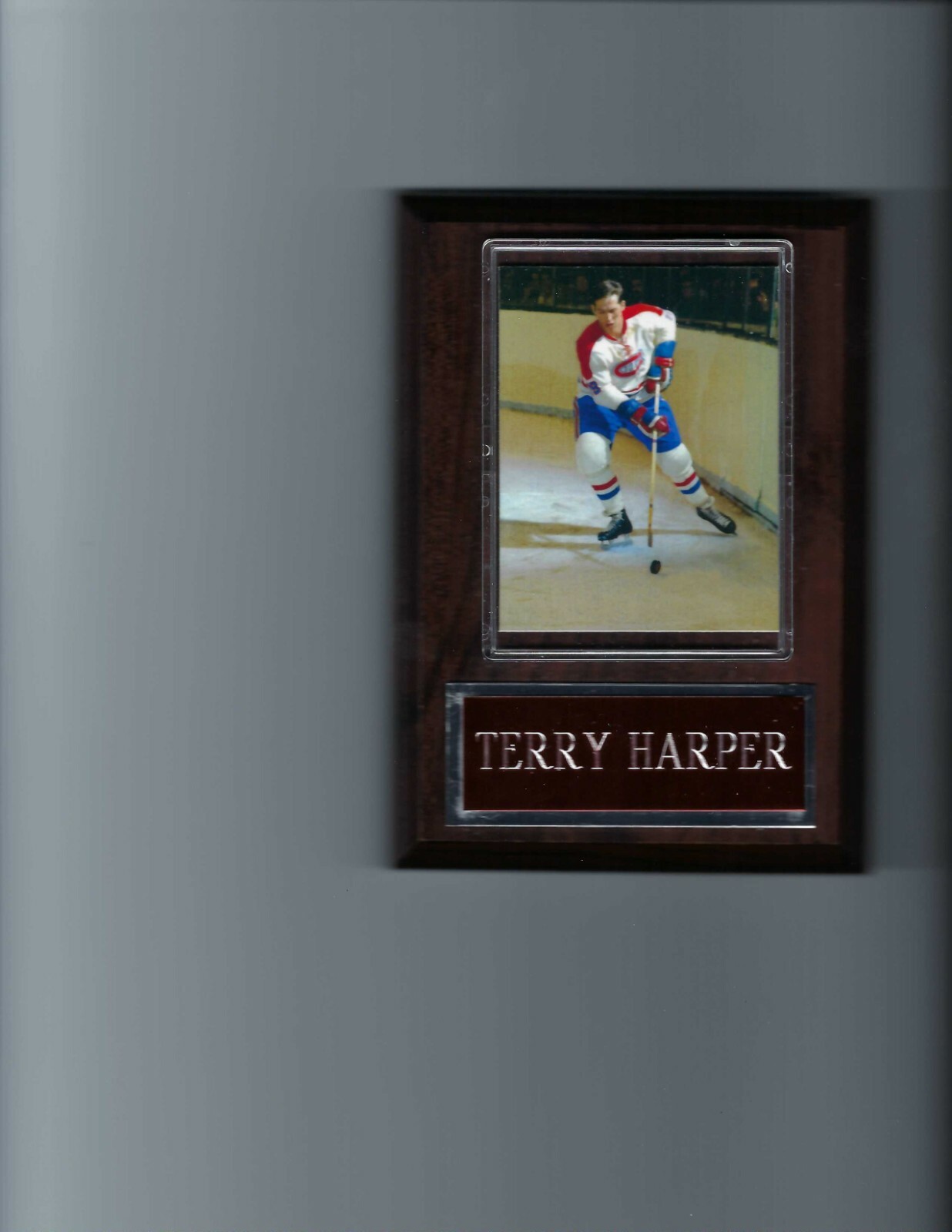 TERRY HARPER PLAQUE MONTREAL CANADIENS HOCKEY NHL | eBay