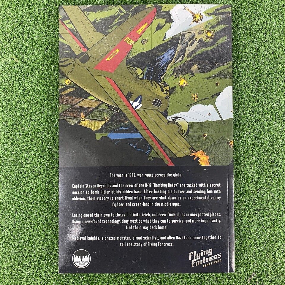 Flying Fortress Remastered Indiegogo Comic Graphic Novel Autograph Eric ...