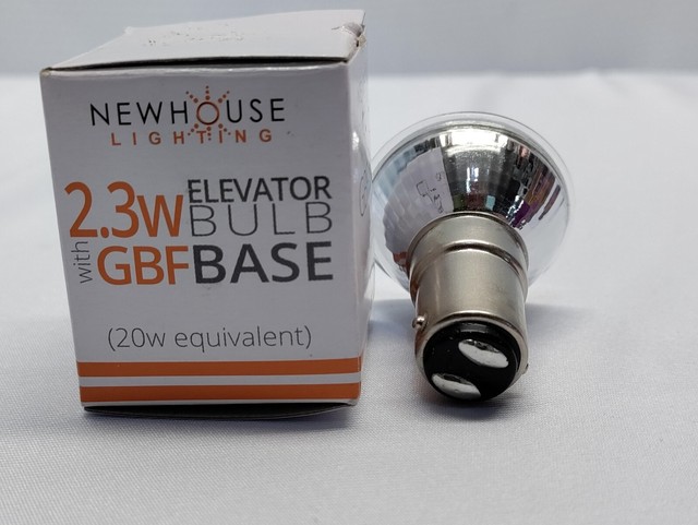 Newhouse Lighting Gbf-2320 Modern GBF Base LED Elevator Bulb 2.3w 20w ...