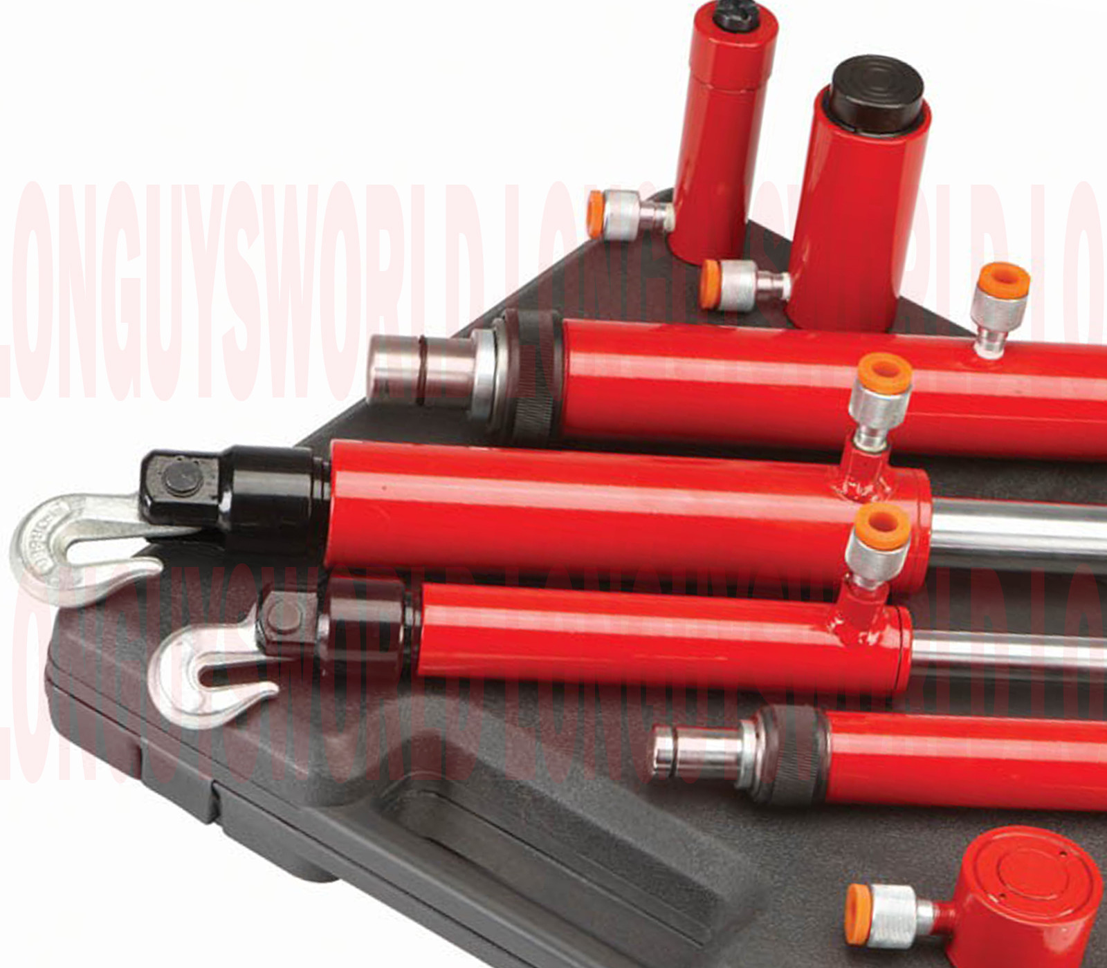 7pc Hydraulic Pull Push RAM Auto Body Collision Vehicle Frame Repair ...