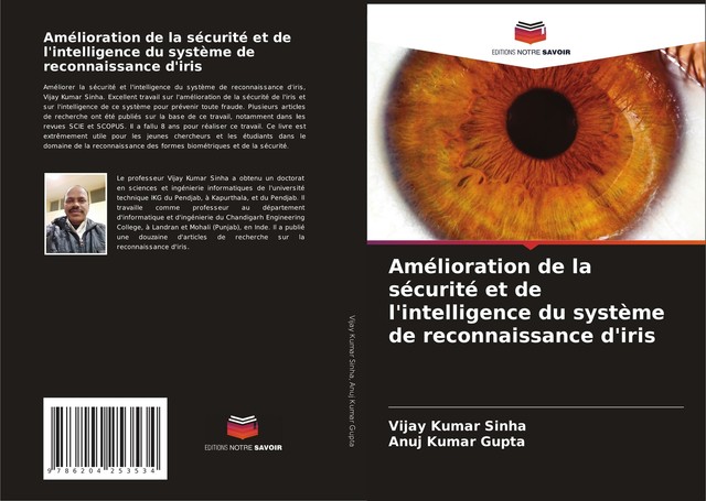 Amélioration de la Sécurité Et de L'intelligence Du Système de Reconnaissance D'iris von Vijay ...