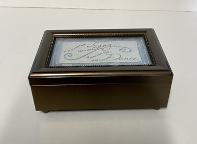 Music Box 6" By Carson Home Accents Serenity Plays "Fascination Waltz ...