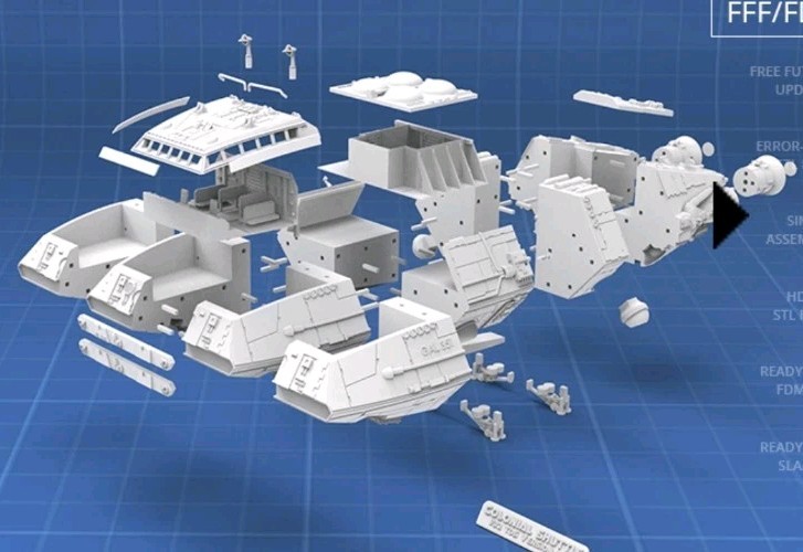 BATTLESTAR GALACTICA Colonial Shuttle 25" 1/32 Scal Model Kit Huge W ...